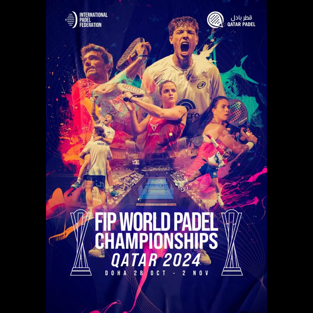 Finaledag FIP World Padel Championships Qatar 2024
