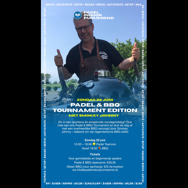 Padel en BBQ Beginners - Nederlandse Padel Gids